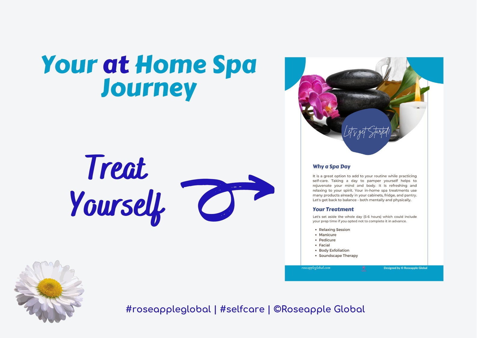 DIY Home Spa Day | Printable Self-care Planner | Spa Experience | Spa ...