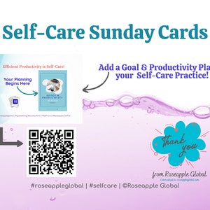 Printable Self-care Card Deck | Self-care Activity Cards | Self-care ...