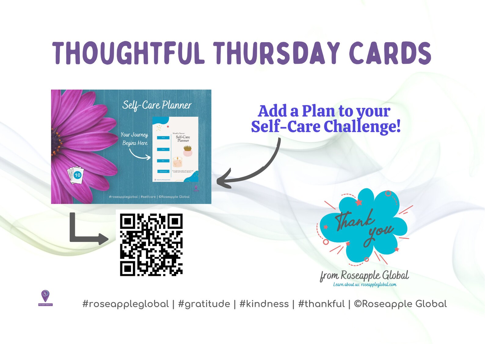 Printable Thoughtful Thursday Card Deck | Gratitude Cards | Kindness ...