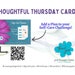 Printable Thoughtful Thursday Card Deck Gratitude Cards Kindness Cards ...