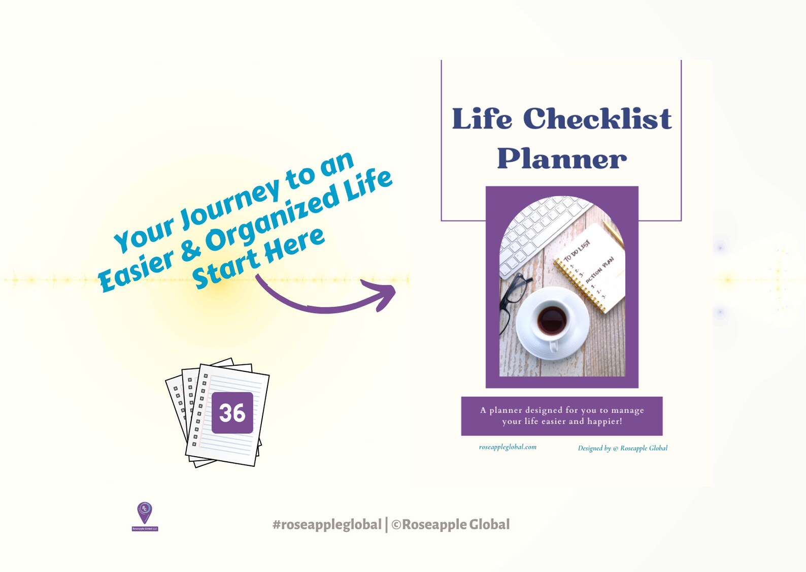 Printable Life Checklist Planner To-do List Planner Checklist Bundle ...