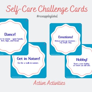 Printable Self-care Card Deck Self-care Cards Self-care - Etsy