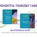 Printable Thoughtful Thursday Card Deck Gratitude Cards Kindness Cards ...