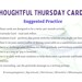 Printable Thoughtful Thursday Card Deck Gratitude Cards Kindness Cards ...