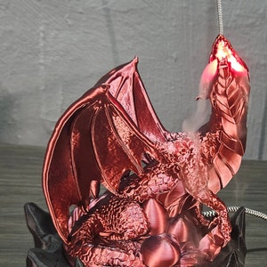 Fire-breathing Dragon Humidifier - 3D Printed Decorative Lamp With Mist ...
