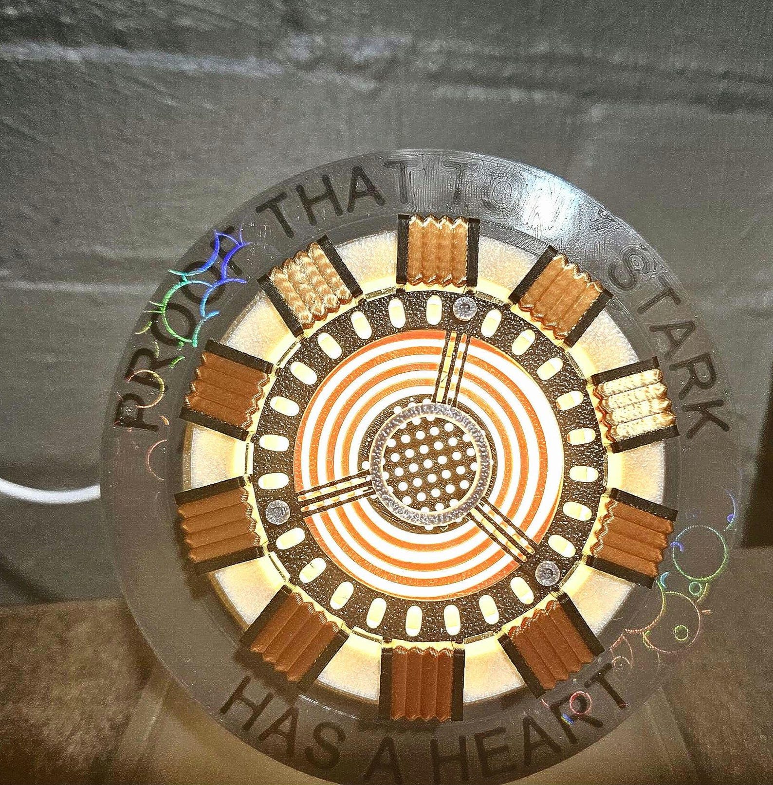 Iron Man Arc Reactor Mark 1 Replica – USB LED Light With Stand | 'proof ...