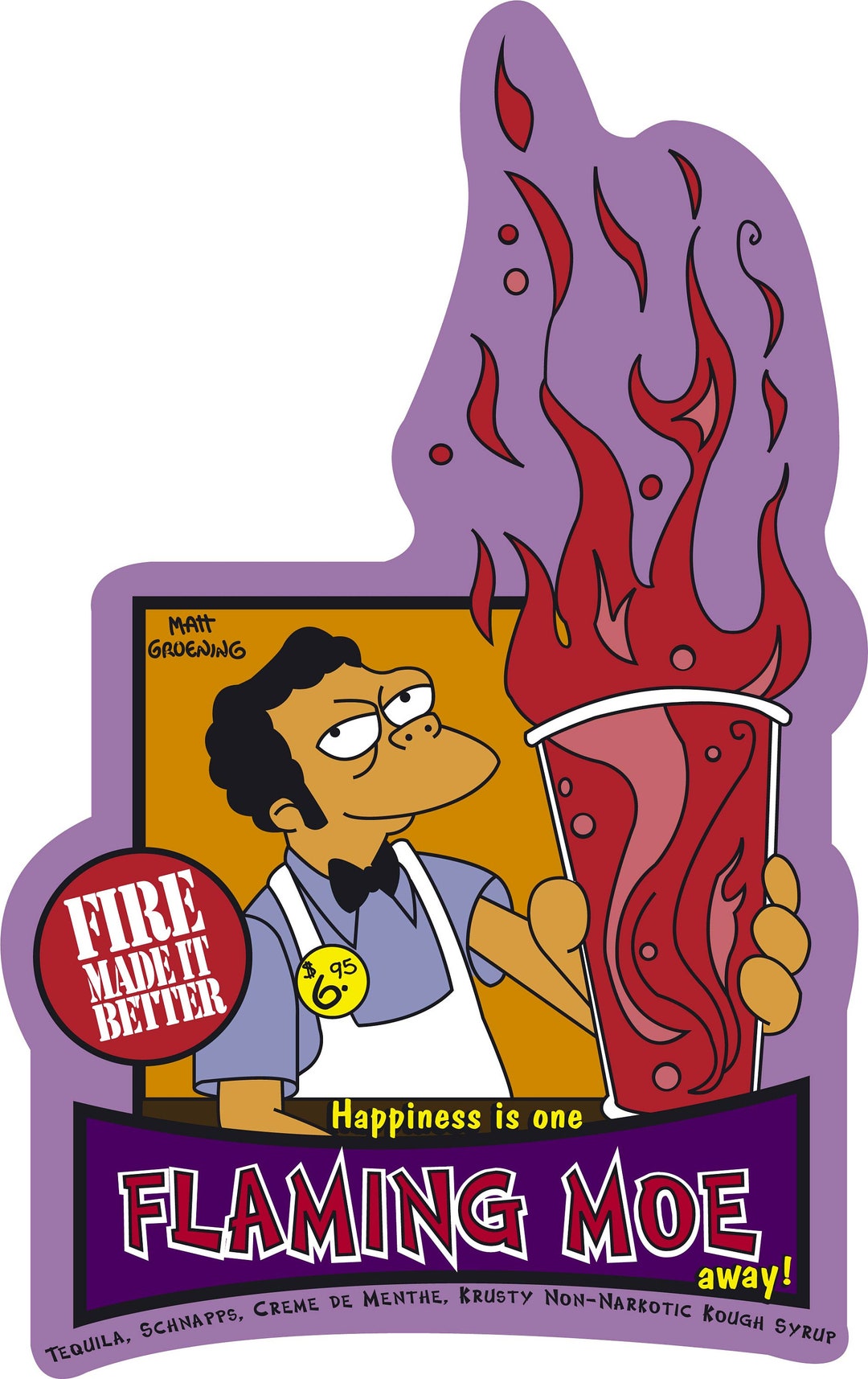 Flaming Moe's: the Simpsons-inspired JPG Digital Download for Cricut ...