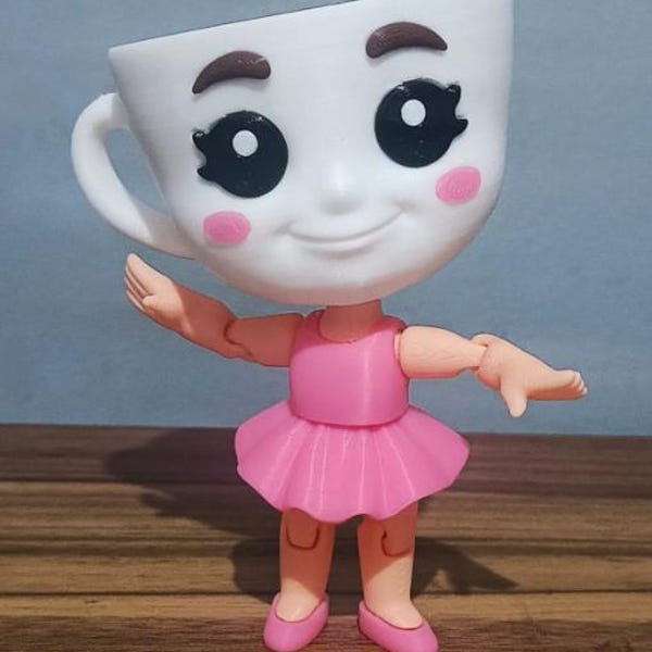 Ballerina Cappuccino Toy - Etsy
