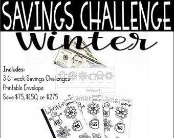 Winter Savings Challenge - Etsy