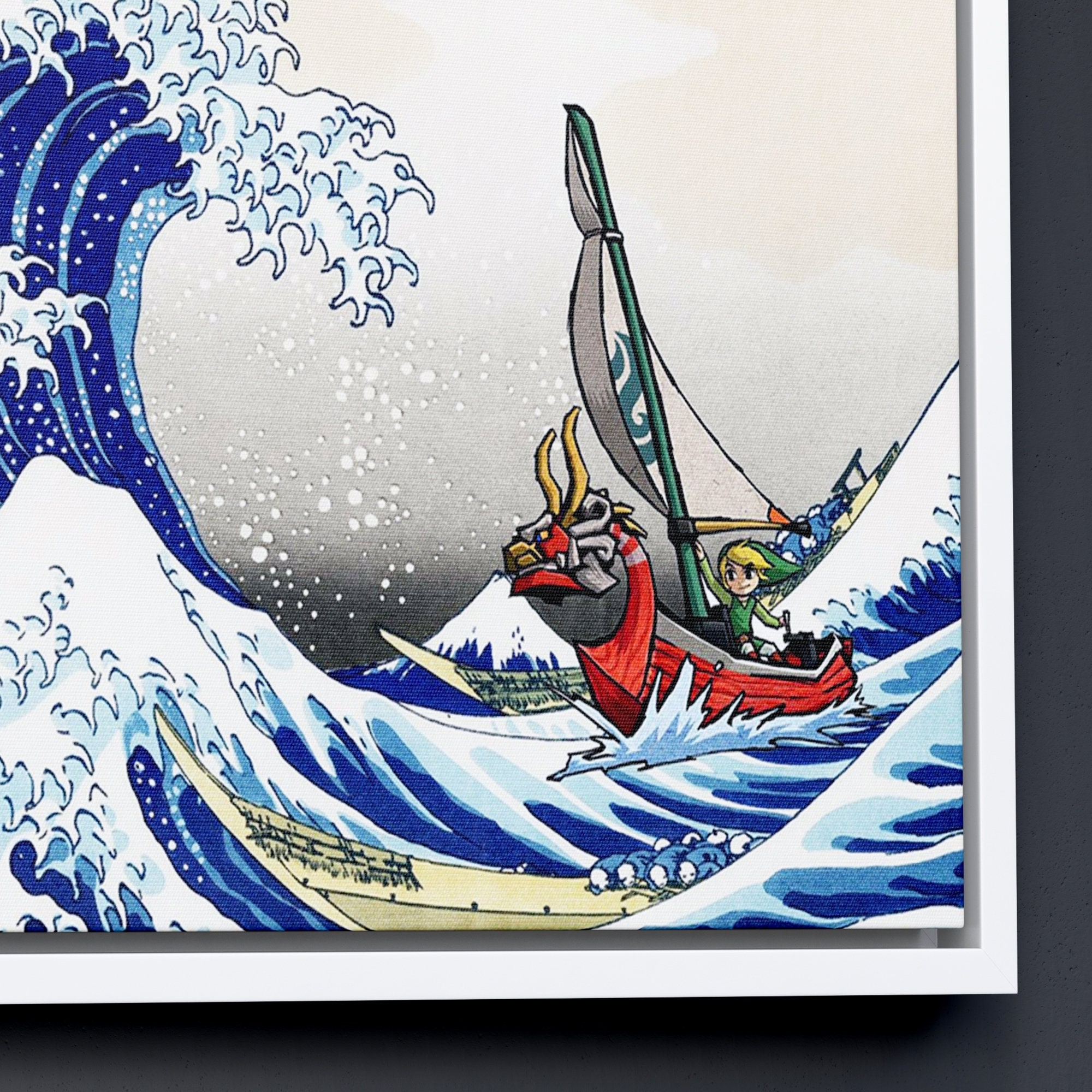 The Great Wave Zelda the Legend of Zelda Windwaker the Great - Etsy