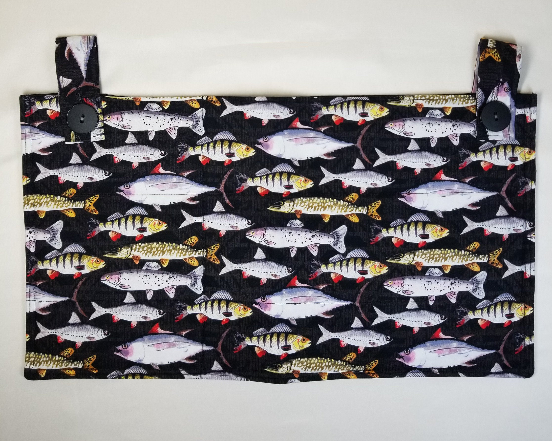 Perch and Salmon Fish Walker Bag - Etsy
