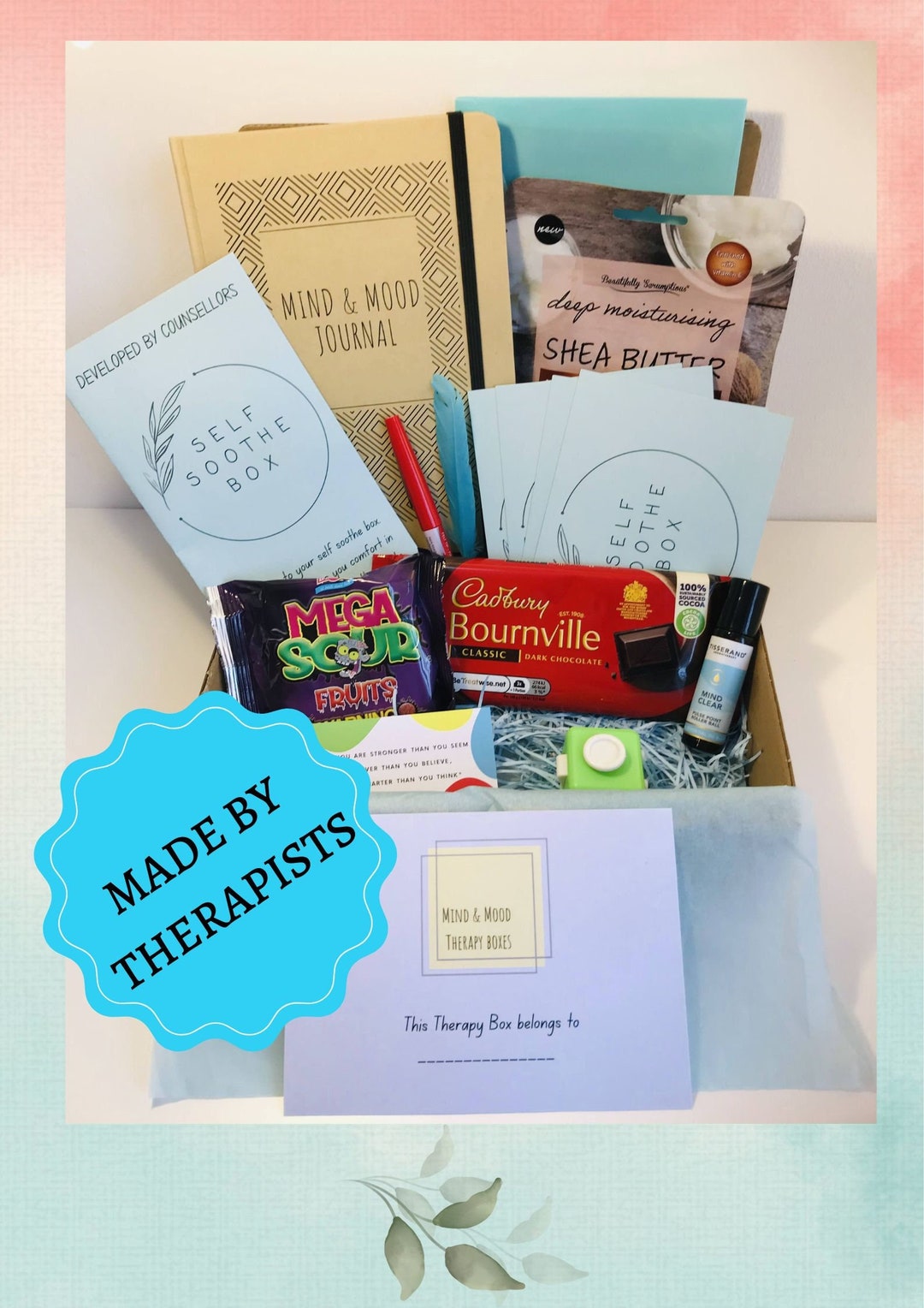 Self Harm Recovery Self Soothe Toolkit for Urges to Self Harm DBT ...