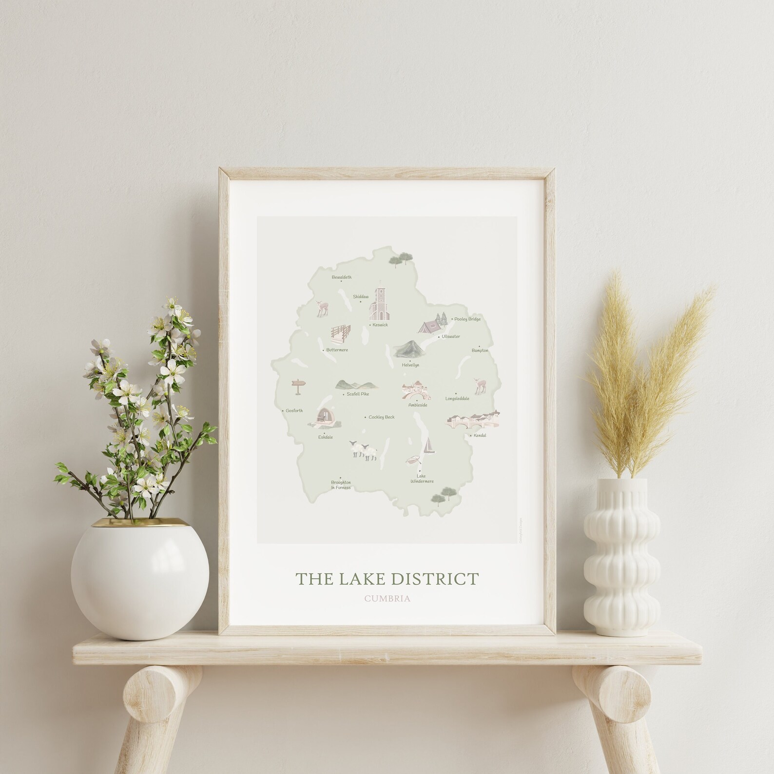 Lake District Print, A3 - Etsy UK