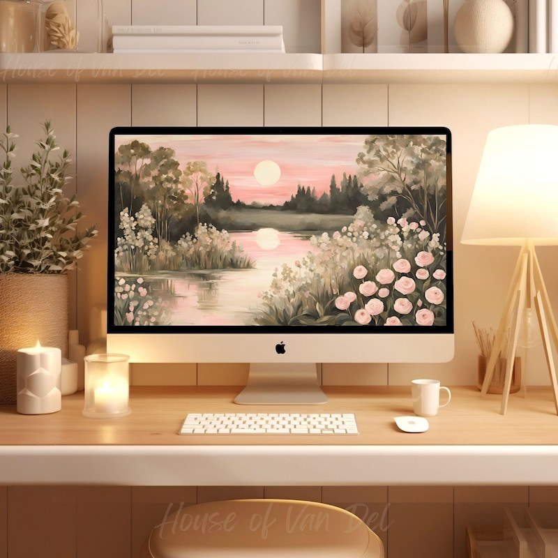 Floating Wallpaper - Etsy UK