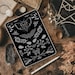 Whimsigoth Tablet Wallpaper Gothic Bat Butterfly Garden Spring Floral ...