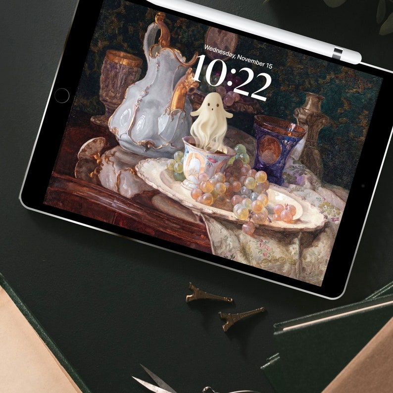 Ghost Tablet Wallpaper Ghost at Teatime L iPad Lock Home Screen ...