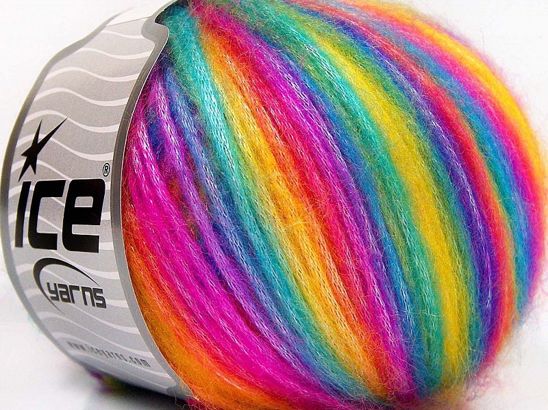 Ice Yarns Picasso Yarn 50g 115m 4-medium Soft Shiny Baby Listing 1 - Etsy