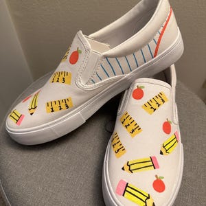 Custom Teacher Shoes - Etsy