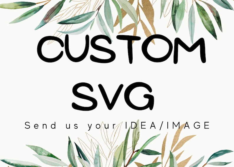 Custom SVG, Custom SVG Files for Cricut Cricut, - Etsy