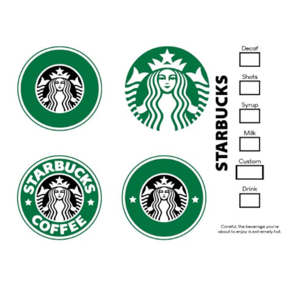Starbucks Logo Svg - Etsy