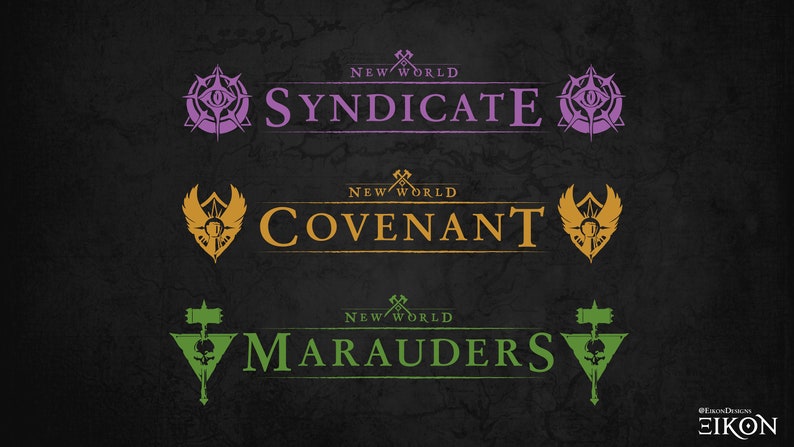New World Faction Twitch Banners - Etsy