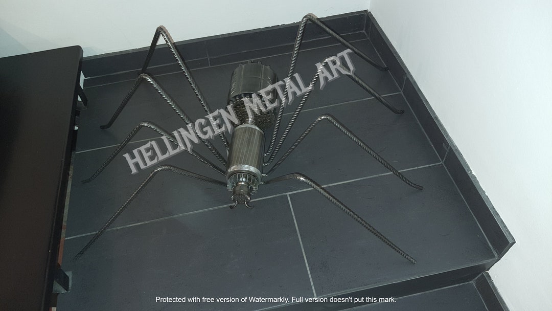 Metal Spider Sculpture (heavy Duty) - Etsy
