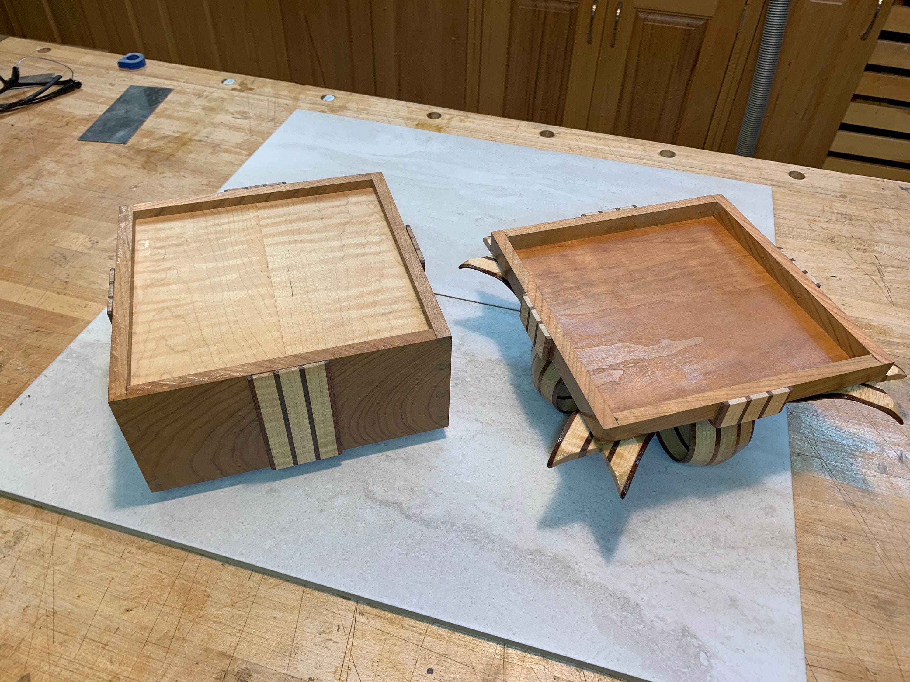 Wooden Keepsake Ribbon Box - Etsy