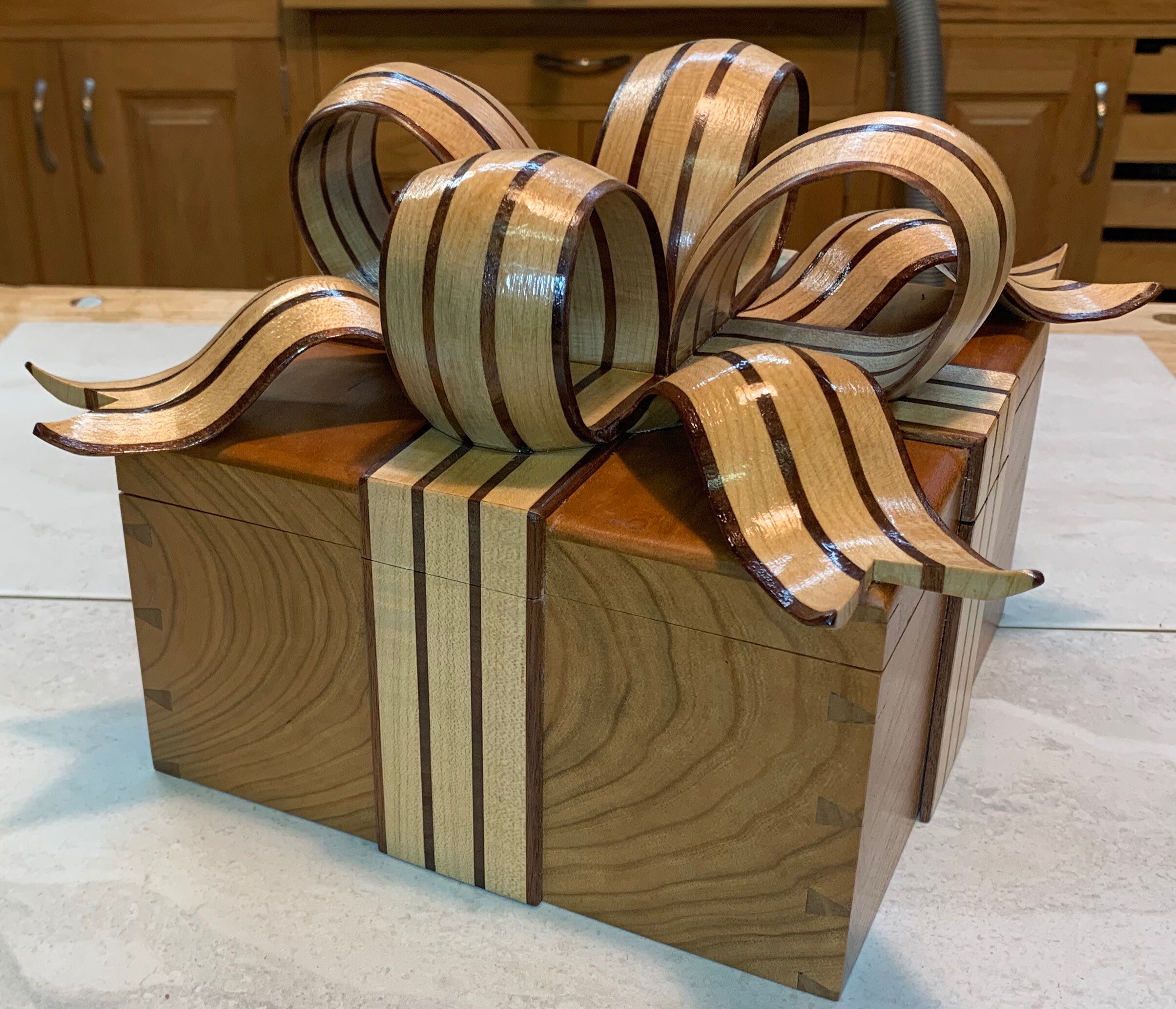 Wooden Keepsake Ribbon Box - Etsy