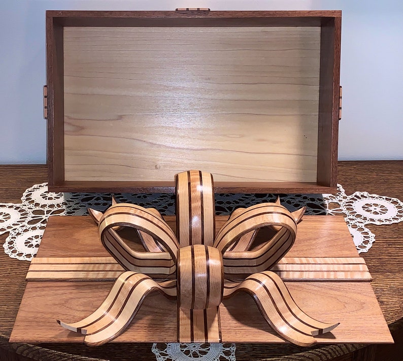 Keepsake Ribbon Gift Box - Etsy