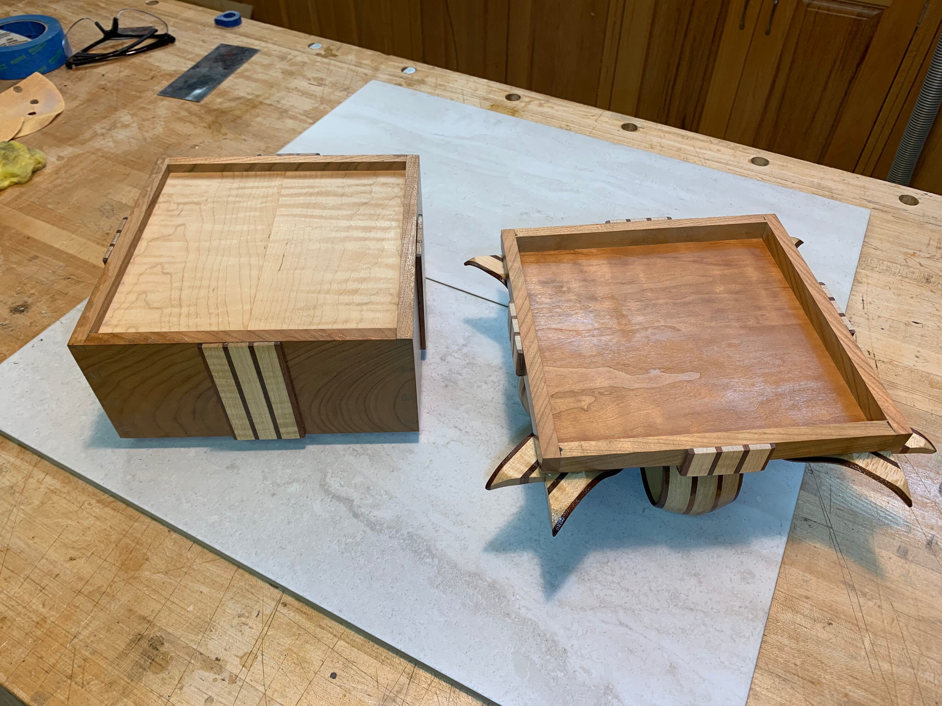 Wooden Keepsake Ribbon Box - Etsy