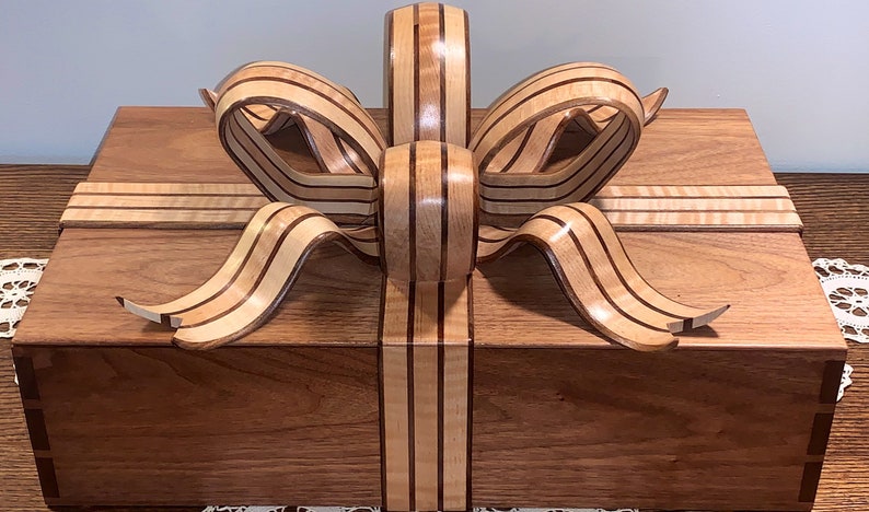 Keepsake Ribbon Gift Box - Etsy