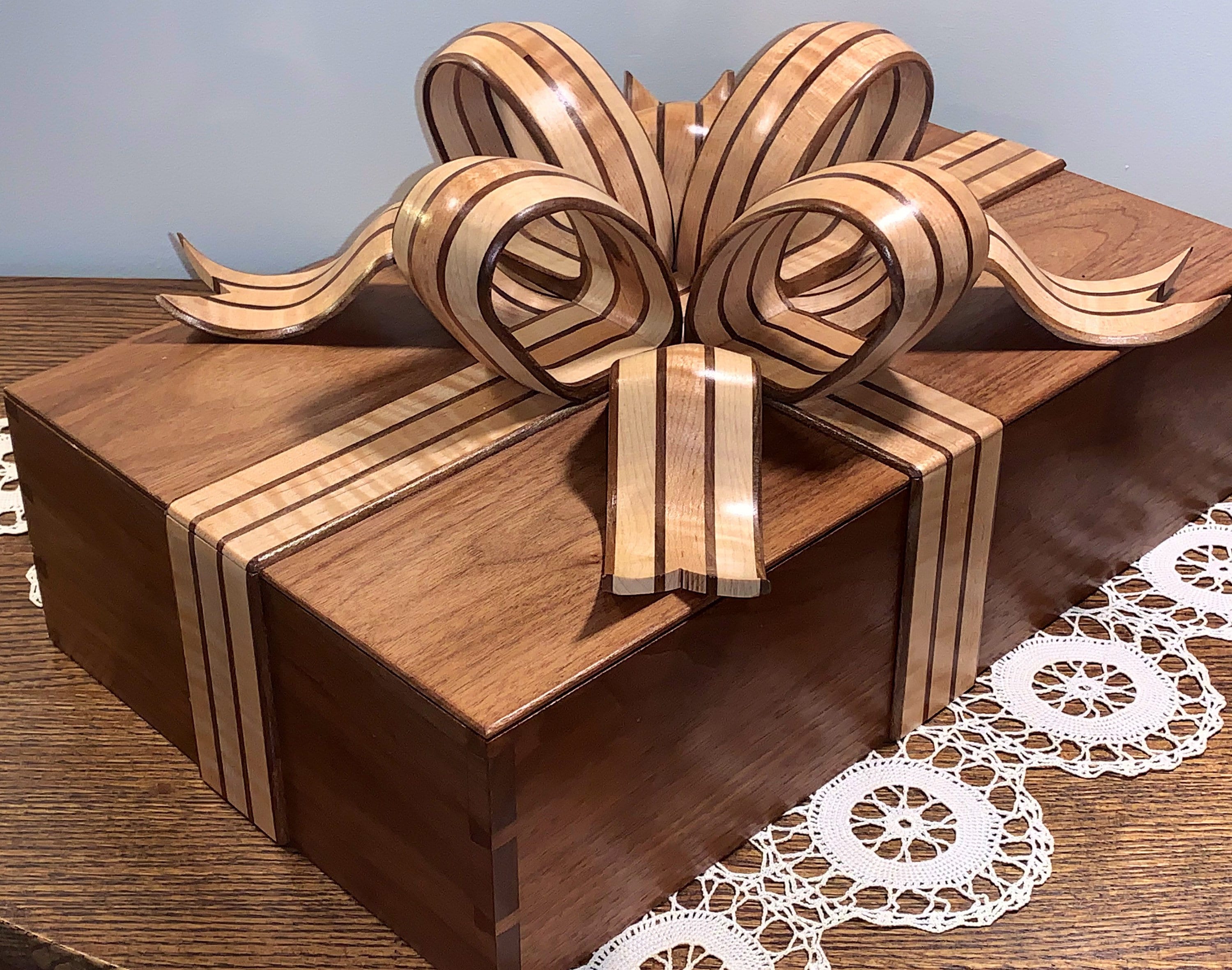 Keepsake Ribbon Gift Box - Etsy