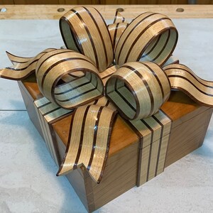 Wooden Keepsake Ribbon Box - Etsy