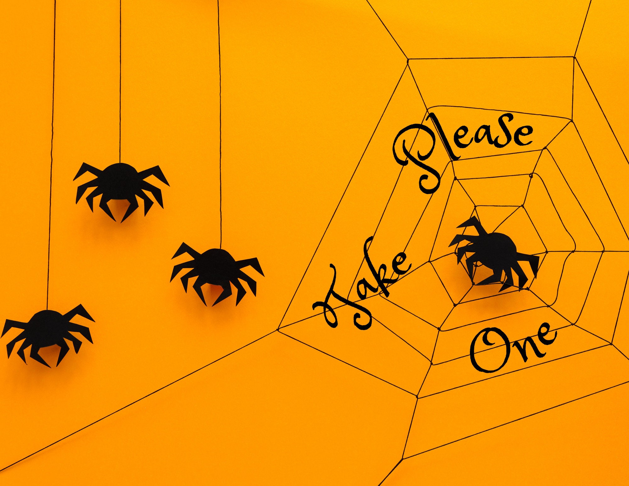 Take One Candy Sign -- Printable -- Halloween -- Trick or Treat - Etsy