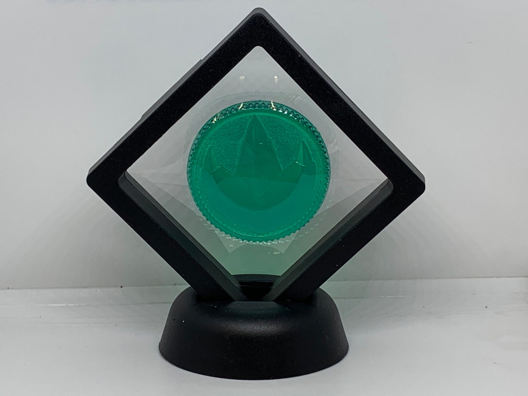 Power Rangers Replica Power Coin Green Ranger Dragonzord Tommy - Etsy
