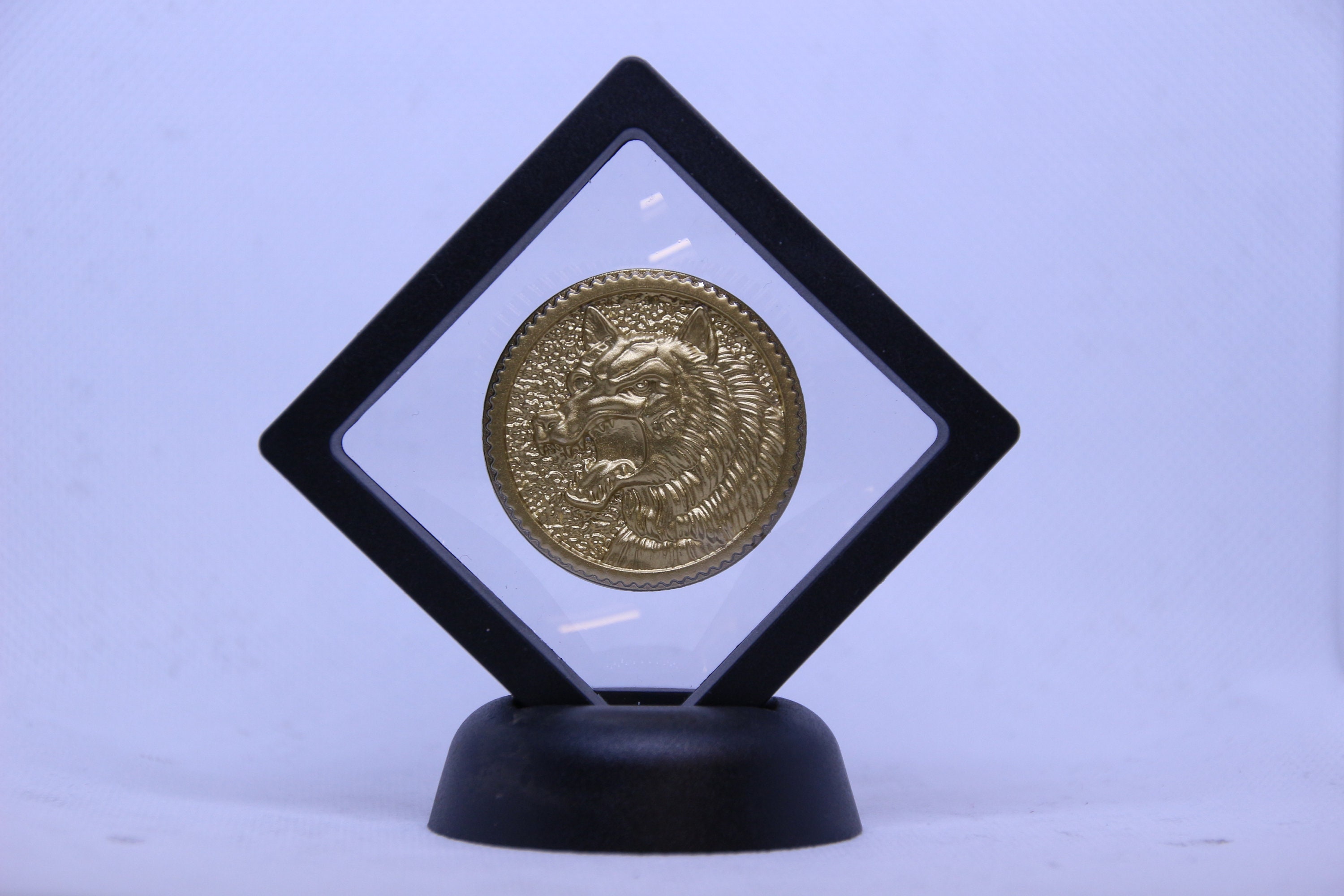 Power Rangers Replica Power Coin Blue Ranger Wolf Legacy Gold Ninjetti ...