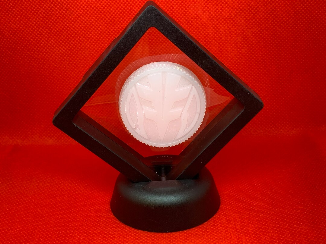 Power Rangers Replica Power Coin White Ranger Tigerzord Tommy Legacy ...