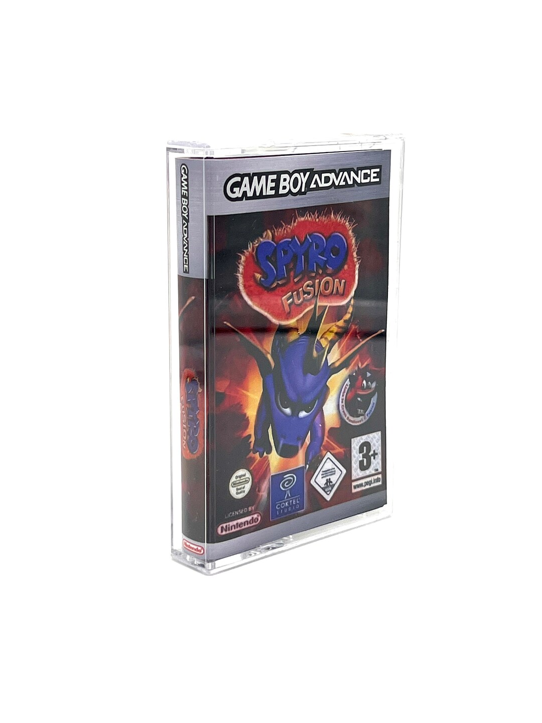 Gameboy Advance Game Cartridge Case Spyro Fusion - Etsy