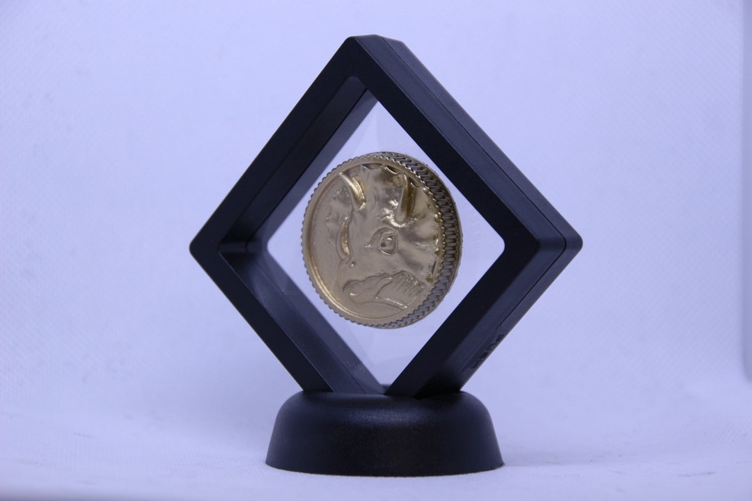 Power Rangers Replica Power Coin Blue Ranger Triceratops Legacy Gold - Etsy