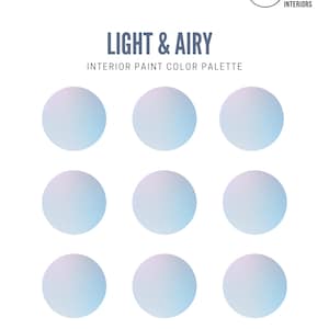 Light & Airy Neutral Paint Color Palette, Designer-curated Colors for ...