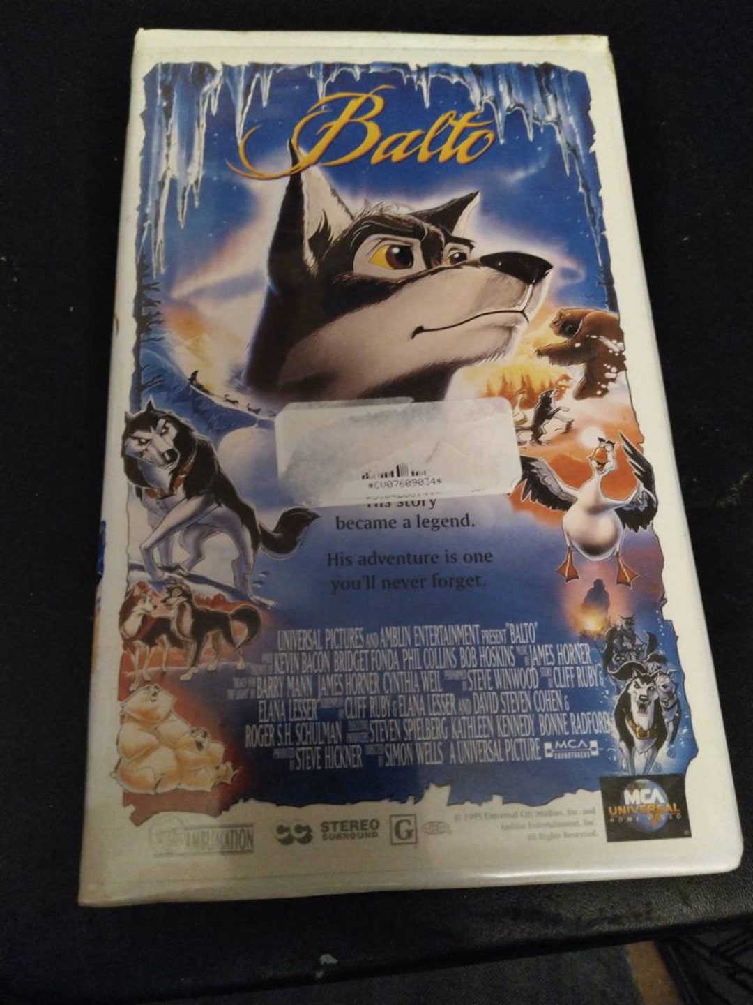 Mca Universal Balto VHS - Etsy
