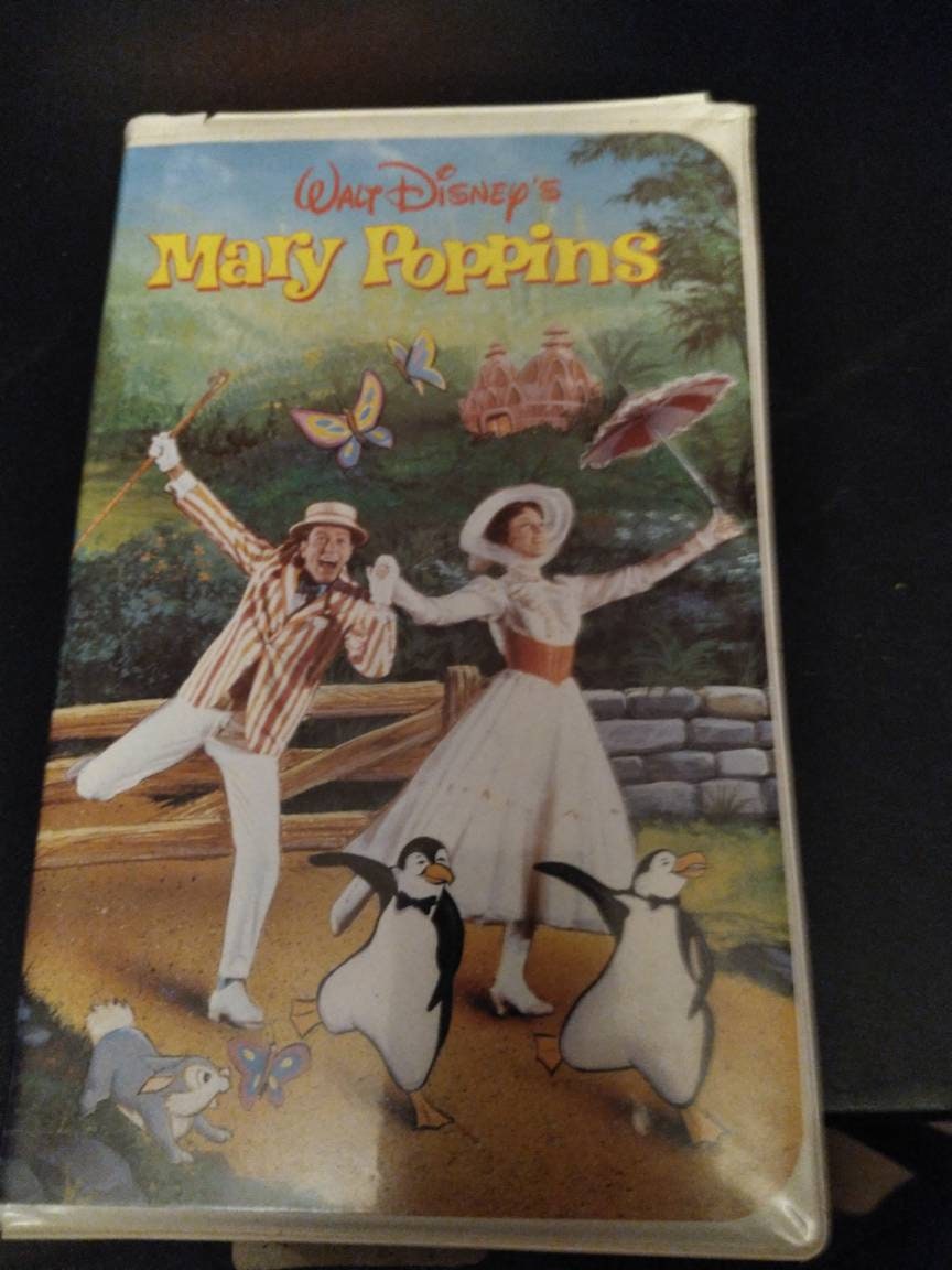 Walt Disney's Mary Poppins Vhs - Etsy
