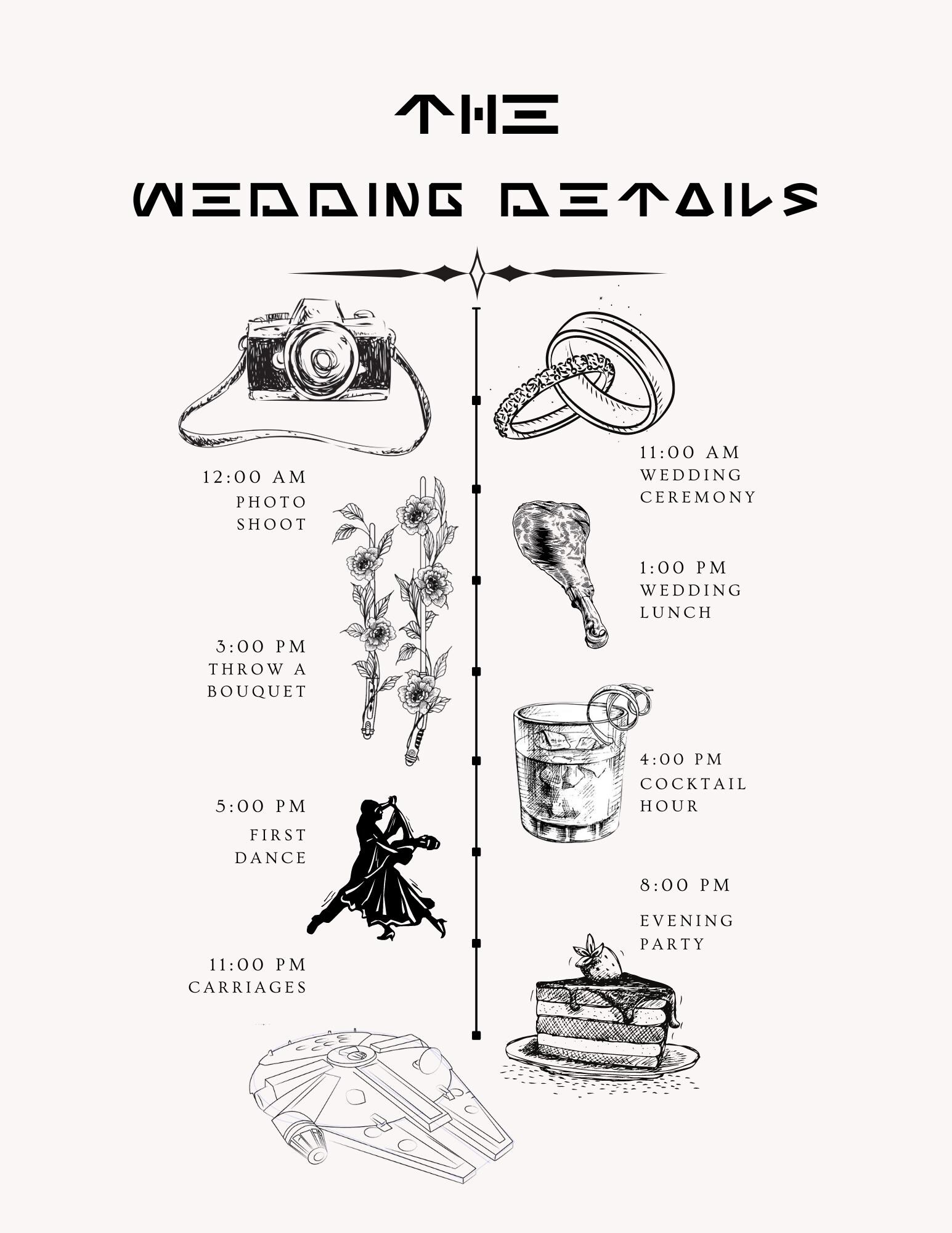 Star Wars Timeline Template - Etsy