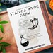 Monster Hunter Drink Menu - Canva Template - Etsy