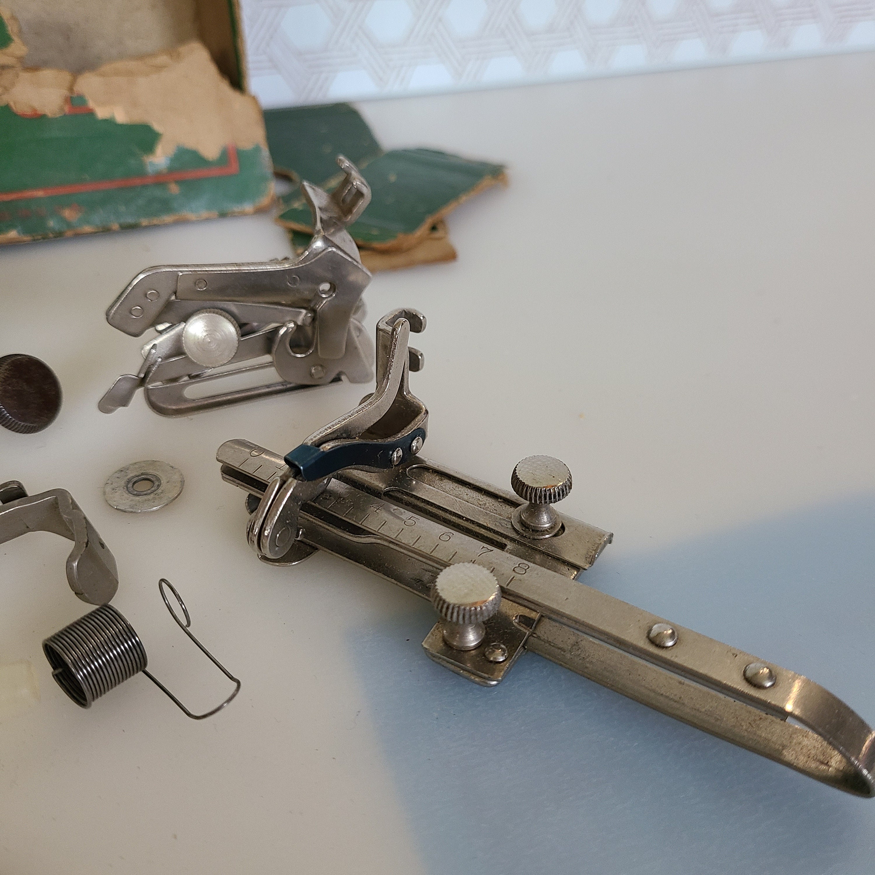 Vintage Rare 1936 Singer Sewing Machine Attachments 7 PCS Items - Etsy