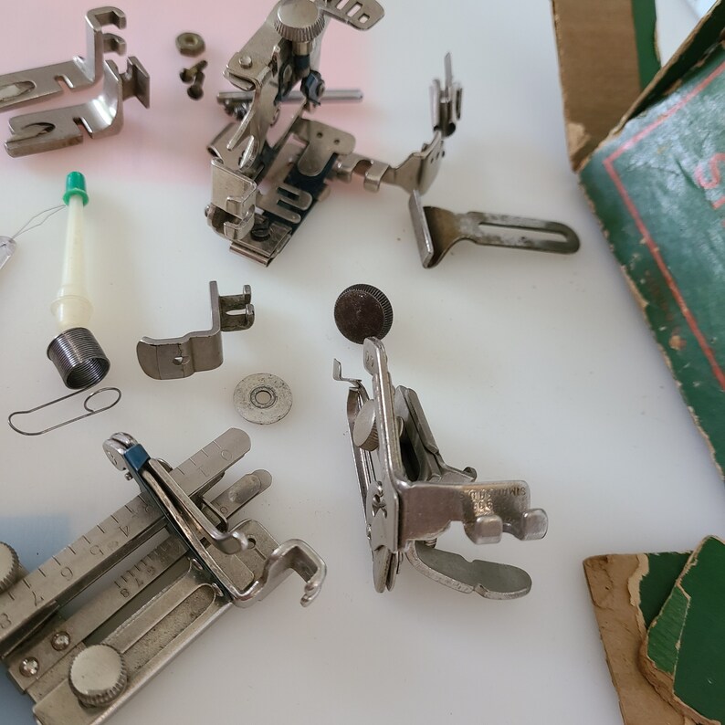 Vintage Rare 1936 Singer Sewing Machine Attachments - 7 PCS + Items - Etsy