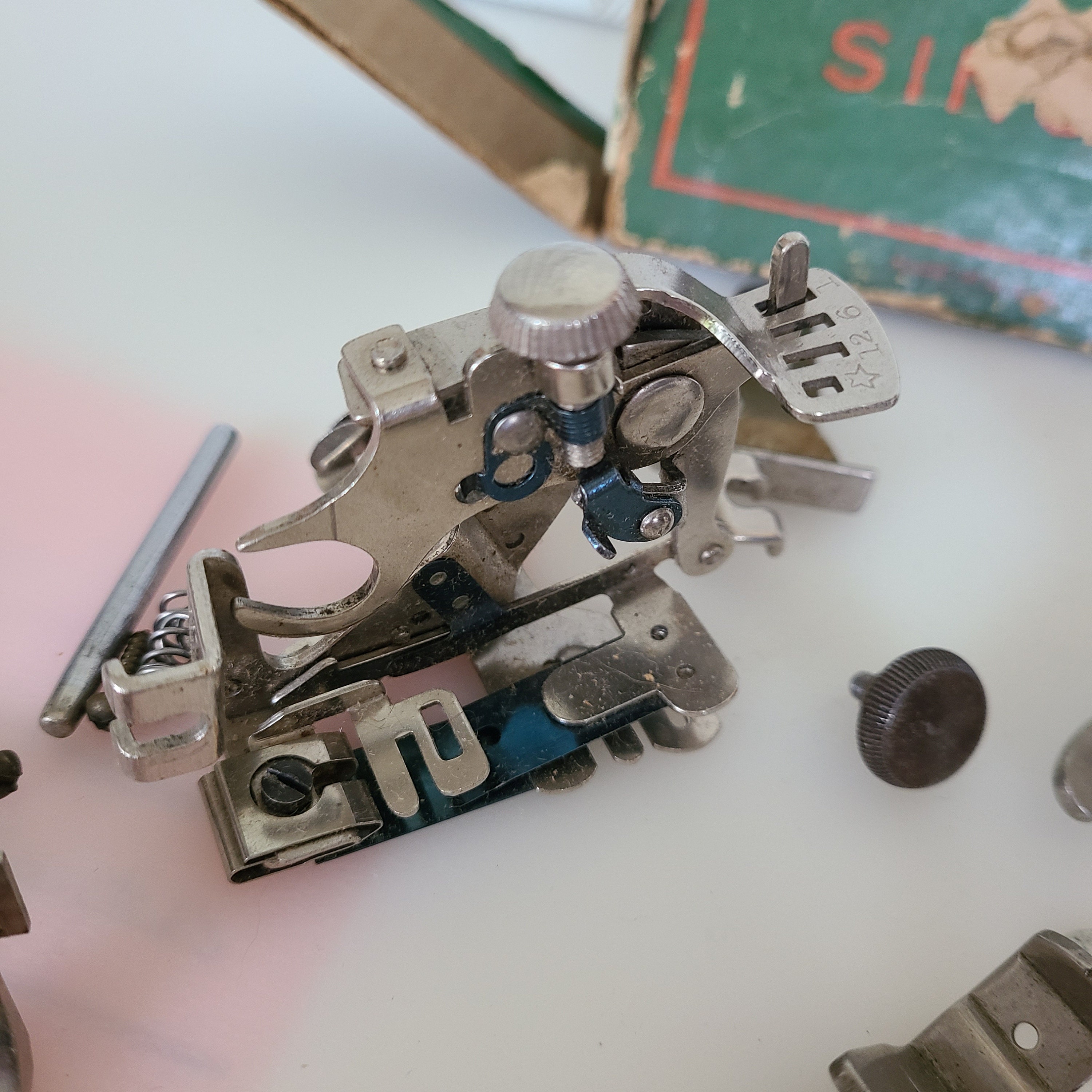 Vintage Rare 1936 Singer Sewing Machine Attachments 7 PCS Items - Etsy