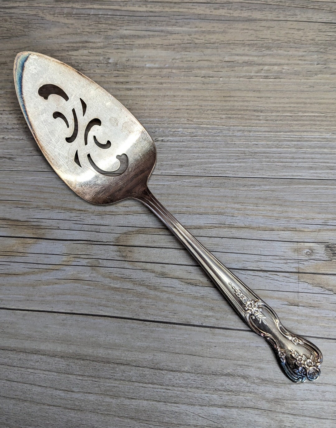Vtg Wm Rogers Mfg Co Extra Plate Original 8.5" Cake Pie Server Original ...