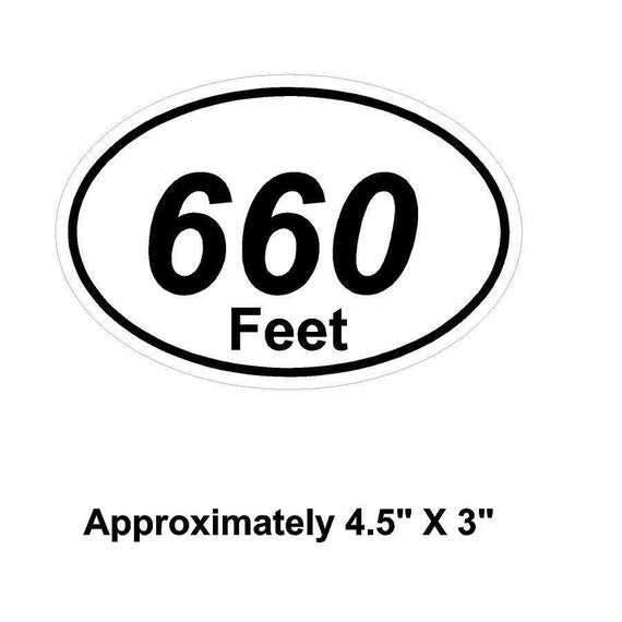 660 1/8 mile Drag Racing window sticker decal NHRA IHRA Street | Etsy
