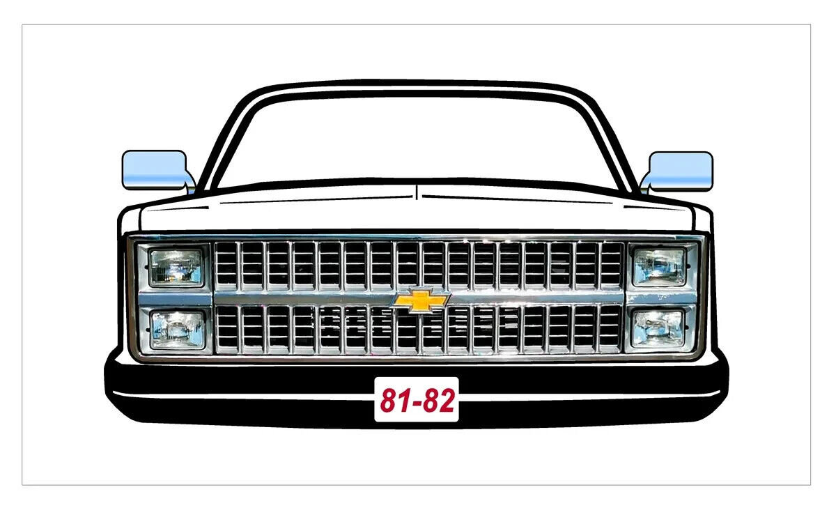 81 - 82 C10 Square Body Banner - Etsy